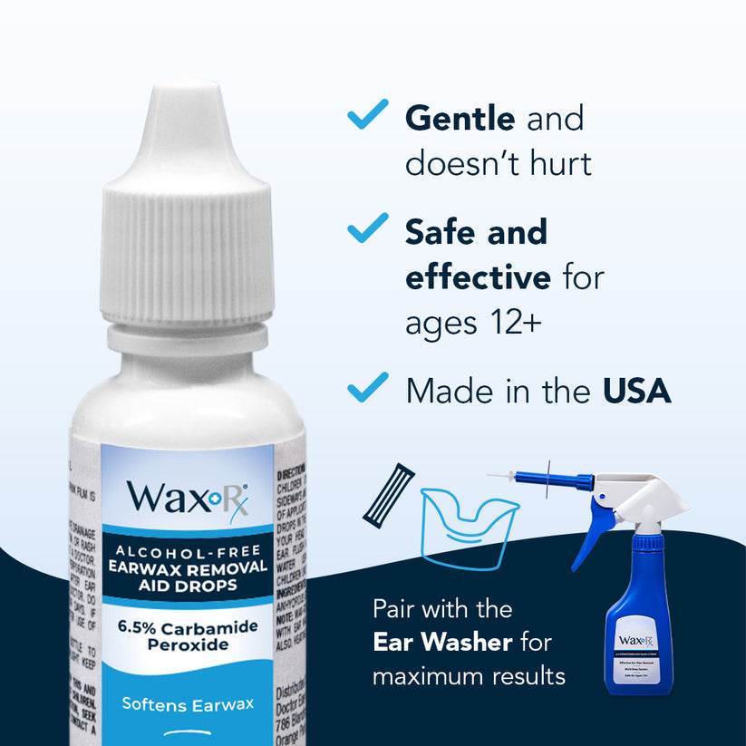 WaxRx® Ear Wax Removal Aid Drops | Shop Professional Ear Care Products ...